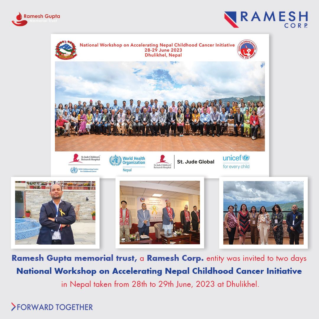 Witness the success of the Ramesh Gupta Memorial Trust at Nepal’s National Workshop! - Ramesh ...