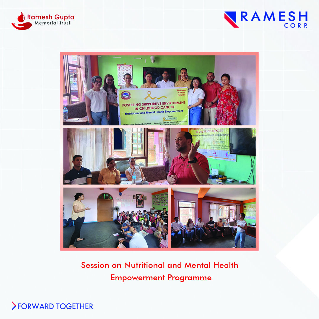 Session on Nutritional and Mental Health Empowerment Programme - Ramesh ...