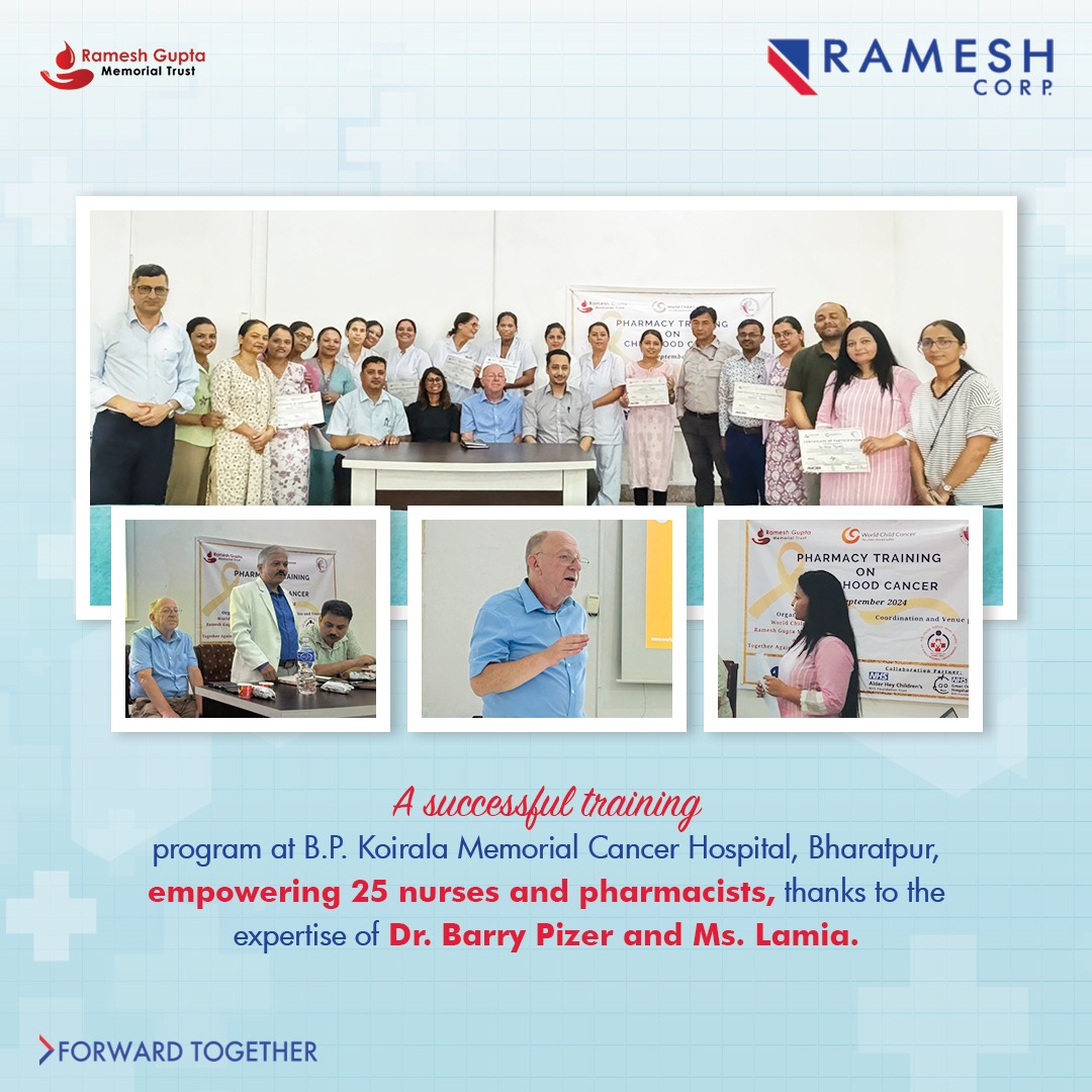 Pharmacy training at B.P. Koirala Memorial Cancer Hospital, Bharatpur ...